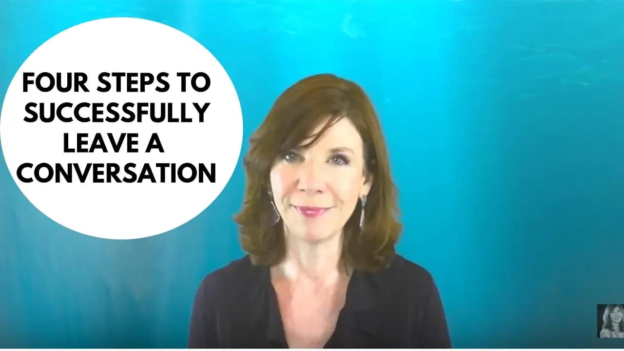 Four Action Steps To Successfully End A Conversation - Griff Development
